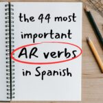 The 44 Most Important AR Verbs in Spanish